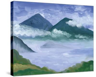 'Panoramic Perspective - Mist' Stretched Canvas Print - Erika ...