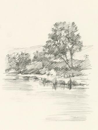Riverbank Sketch II - Ethan Harper | AllPosters.com