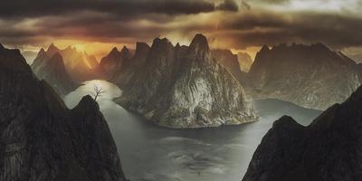 'Ethereal Mountains' Giclee Print - Andreas Stridsberg | AllPosters.com