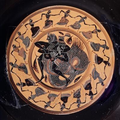 Etruscan Art: Hercules Fighting with Triton Photographic Print ...