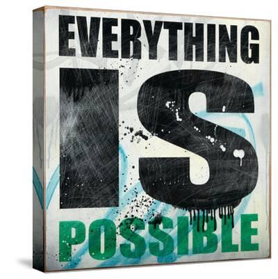 'Everything is Possible' Stretched Canvas Print - Daniel Bombardier ...