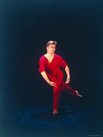 'Ex-American Ballet Director Mikhail Baryshnikov Practicing Moves from ...