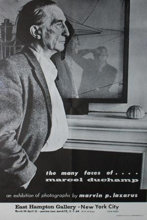 'Exhibition Poster for 'The Many Faces of Marcel Duchamp'' Giclee Print ...