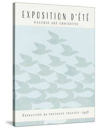 'Exposition D’été – Côte' Stretched Canvas Print - Kristine Hegre ...