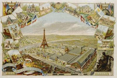 'Exposition Universelle De Paris 1889 Poster' Giclee Print | AllPosters.com