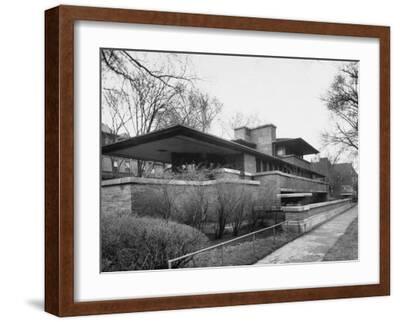 'Exterior of Robie House Designed by Frank Lloyd Wright' Photographic ...