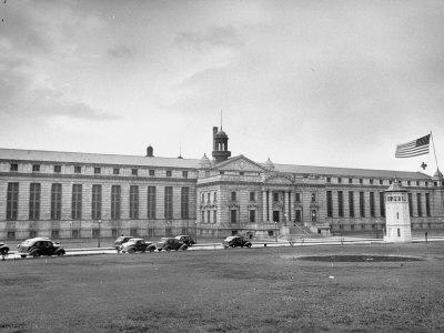 'Exterior View of Atlanta Federal Prison' Photographic Print - Myron ...