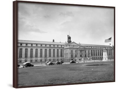 'Exterior View of Atlanta Federal Prison' Photographic Print - Myron ...