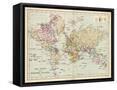 'World Map Showing the European Colonies' Giclee Print - FS Weller ...