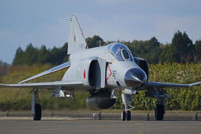 'F4-E Phantom of the Japan Air Self-Defense Force Taxiing on the Runway ...