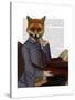 'Fox with Flute' Prints - Fab Funky | AllPosters.com