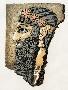 'Face of an Assyrian Man Reproduced on a Stone. Assyrian Carved and ...