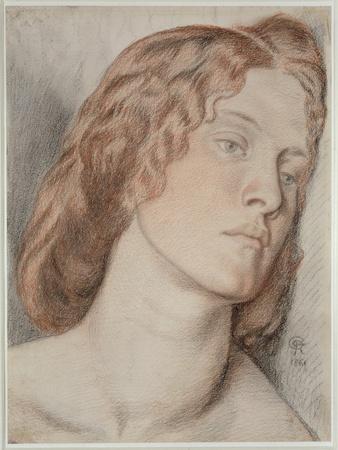 'Fanny Cornforth, Study for 'Fair Rosamund', 1861' Giclee Print - Dante ...