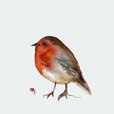 'Fat Robin, 2017' Giclee Print - Nancy Moniz Charalambous | AllPosters.com