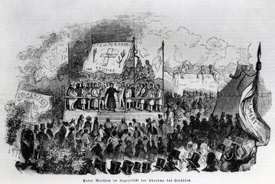 Father Matthew, Temperance and Religion, 19th Century Giclee Print ...