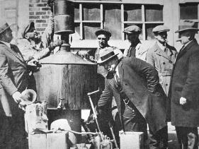 'Federal Us Agents Discover an Illegal Alcohol Still During the ...