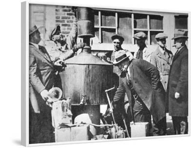 'Federal Us Agents Discover an Illegal Alcohol Still During the ...