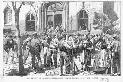 'Federalists Take Possession of Bourse' Giclee Print | AllPosters.com