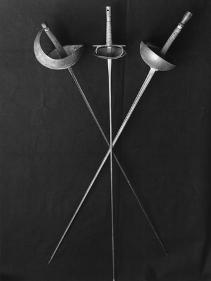 'Fencing Weapons: Epee, Foil, Sabre' Photographic Print | AllPosters.com