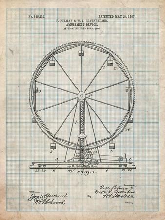 'Ferris Wheel' Poster - Cole Borders | AllPosters.com
