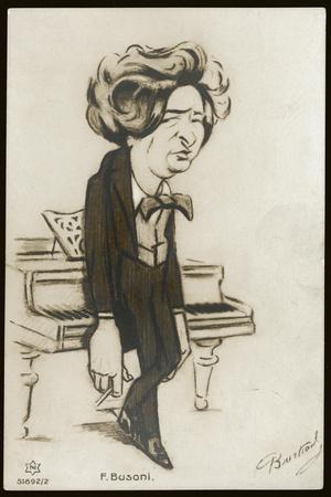 'Ferruccio Benvenuto Busoni Italian Composer, Conductor, and Pianist ...