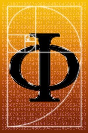 'Fibonacci Spiral And Phi, Artwork' Photographic Print - SEYMOUR ...