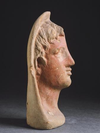 'Fictile Head, 9th-1st Century BC' Giclee Print | AllPosters.com