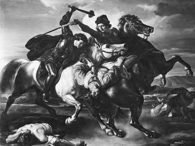 'Fight between Guelf and Ghibellines' Giclee Print | AllPosters.com