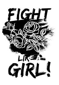 'Fight Like a Girl!' Print | AllPosters.com