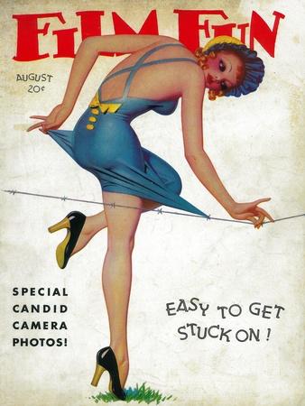 'Film Fun Magazine Cover' Art - Lantern Press | AllPosters.com