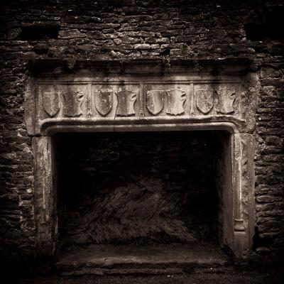 'Fireplace in Medieval Castle Ruins' Photographic Print - Clive Nolan ...