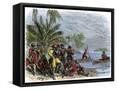 First Expedition on the Pacific Ocean in 1513, Vasco Nunez De Balboa ...