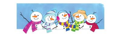 'Five Little Snowmen - Turtle' Giclee Print - Kathryn Mitter ...