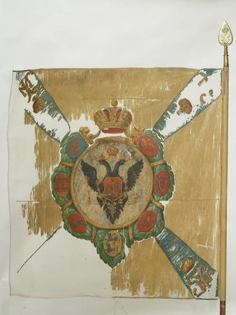 'Flag of the Semenovsky Life-Guards Regiment, 1762' Giclee Print ...