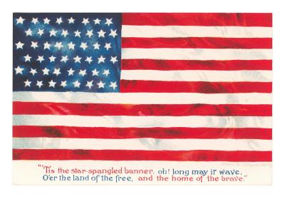 'Flag with Poem' Poster | AllPosters.com