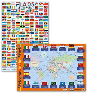 Flag Charts Posters, Prints, Paintings & Wall Art | AllPosters.com