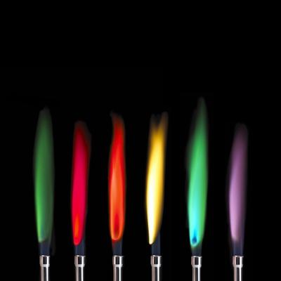 'Flame Test Sequence' Photographic Print - Science Photo Library ...
