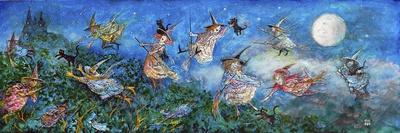 'Flight of Witches' Giclee Print - Bill Bell | AllPosters.com