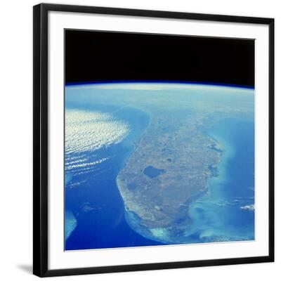 'Florida Peninsula Seen From Space Shuttle' Photographic Print ...