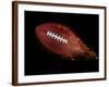 'Flying Rugby Ball Isolated on Black.' Photographic Print - Kesu01 ...