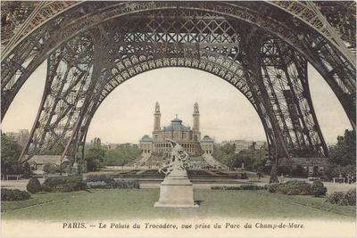 'Foot of Eiffel Tower, Paris' Poster | AllPosters.com
