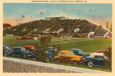 'Football at Foreman Field, Norfolk, Virginia' Posters | AllPosters.com