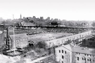 'Football Game at Franklin Field, Philadelphia, Pennsylvania' Posters ...
