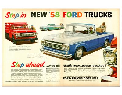 'Ford 1958 Step in - Step Ahead' Posters | AllPosters.com
