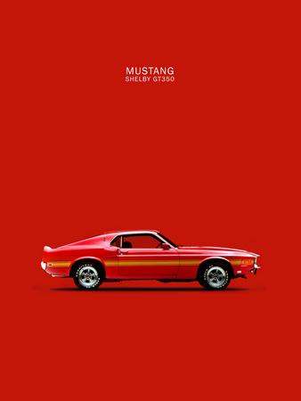'Ford Mustang Shelby GT350 1969' Prints - Mark Rogan | AllPosters.com