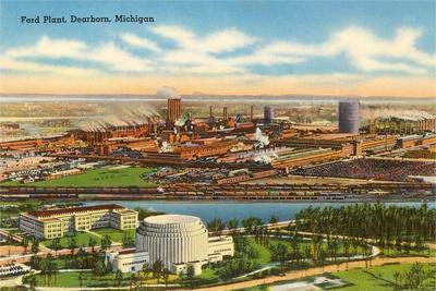 'Ford Plant, Dearborn, Michigan' Posters | AllPosters.com