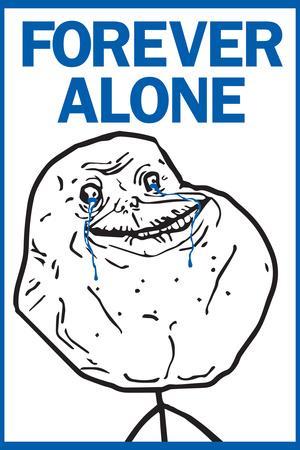 Forever Alone Meme Face