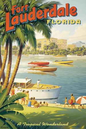 'Fort Lauderdale, Florida' Posters - Kerne Erickson | AllPosters.com