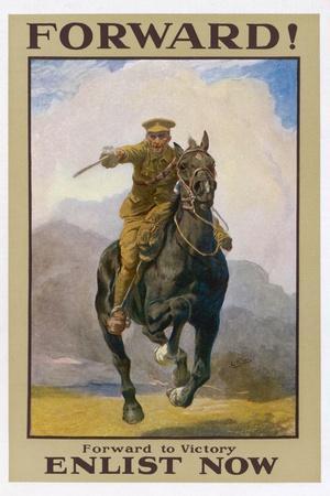 'Forward! Forward to Victory, Enlist Now' Photographic Print ...