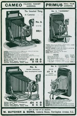 'Four Butcher Cameras' Print | AllPosters.com
